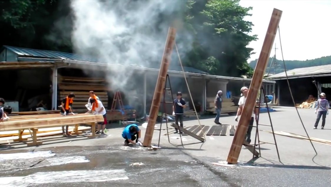 Yakisugi (Shou Sugi Ban) – Japan Woodcraft Association