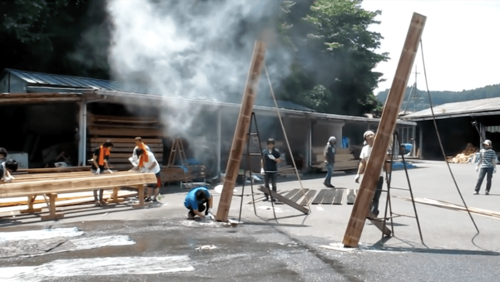 Yakisugi (Shou Sugi Ban) – Japan Woodcraft Association